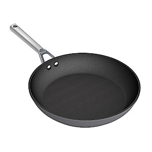 Ninja ZEROSTICK Cookware 20cm Frying Pan, Long Lasting, Non-Stick Hard Anodised Aluminium, Induction Compatible, Oven Safe to 260°C, Cast Stainless Steel Handle, Grey C30020UK