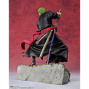 TAMASHII NATIONS - One Piece - Roronoa Zoro - WT100 Commemorative Eiichiro Oda Illustration DAIKAIZOKU HYAKKEI, Bandai Spirits FiguartsZERO Collectible Statue