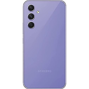SAMSUNG Galaxy A54 5G + 4G LTE (128GB + 8GB) Unlocked Dual Sim (Only T-Mobile/Mint/Metro USA Market) 1 Year Latin America 6.4" 120Hz 50MP Triple Cam (Awesome Violet SM-A546E/DS)