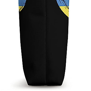 Ukraine Flag Ukrainian Heart Tote Bag