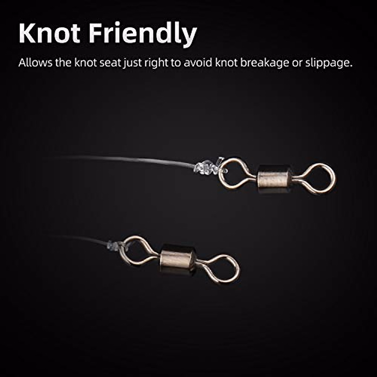 RUNCL PowerMono Fishing Line, Monofilament Fishing Line - Ultimate Strength, Shock Absorber, Suspend in Water, Knot Friendly - Mono Fishing Line (Clear, 4LB(1.8kgs), 300yds)