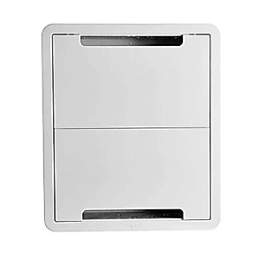 SAMSUNG QN50LS03BAFXZA 50" The Frame 4K UltraHD Smart QLED TV with a Sanus SA-IWB17-W1 17" TV Media in-Wall Box (2022)