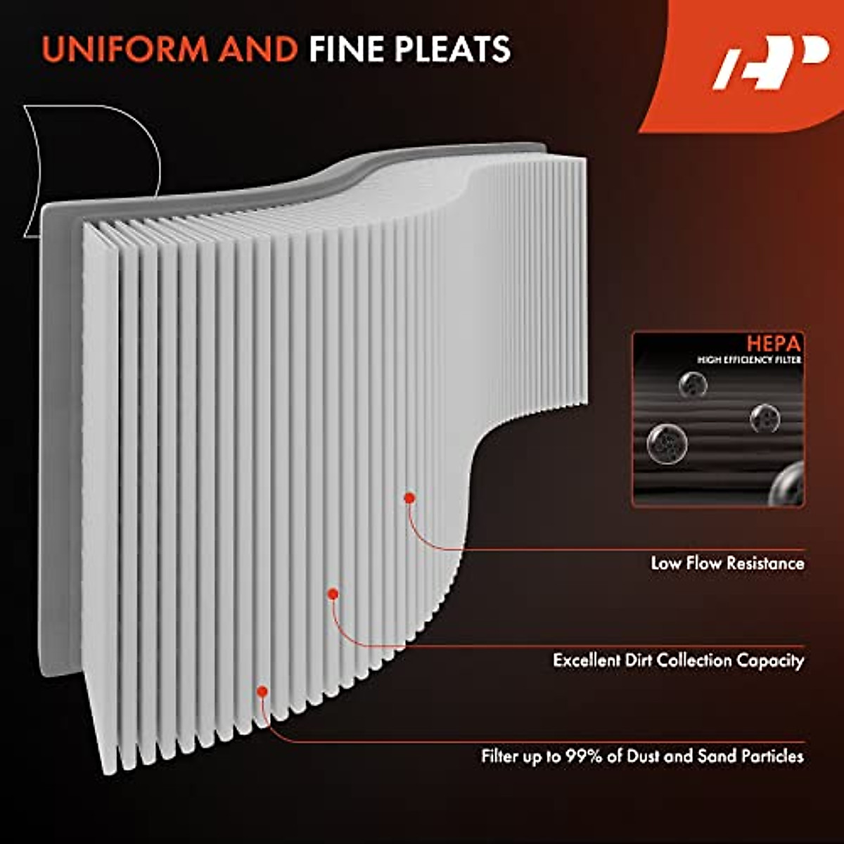 A-Premium Engine Air Filter Compatible with Chrysler Pacifica 2004 2005 2006 2007 2008