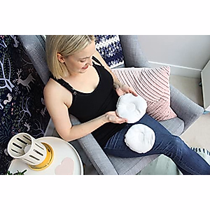 Bamboobies Women’s Soothing Nursing Pillows, Natural, Heating Pad or Cold Compress for Breastfeeding, Made in the USA