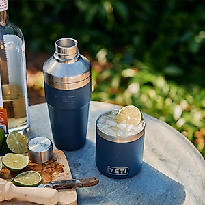 YETI Cocktail Shaker Lid Compatible With Rambler 20oz Tumbler/ 20 oz Stackable Cup/24 oz Mug/10oz Mug/10 oz Lowball/25 oz Straw Mug, Stainless Steel Cocktail Shaker Lid Only