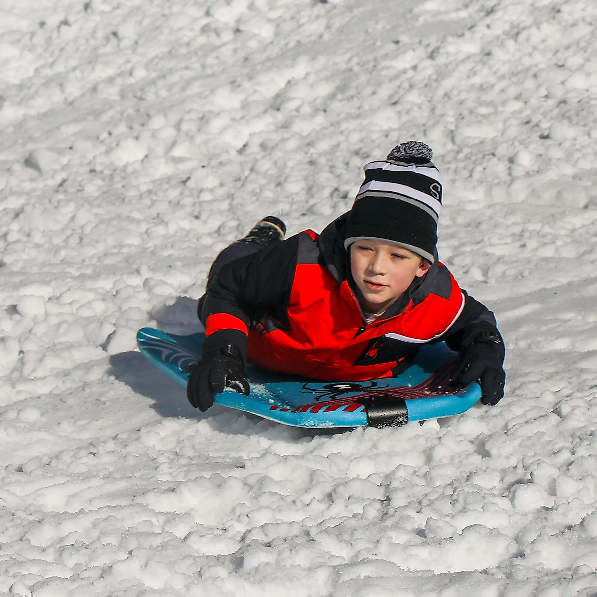 Spyder Omni Hybrid Sled and Body Board | Multipurpose Foam Sled and Boogie Board, Thermo-Molded Performance Board, Lightweight Snow