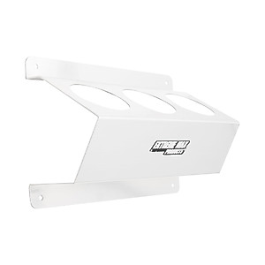 Extreme Max 5001.6254 Wall-Mount Aluminum Aerosol Storage Shelf for Enclosed Trailer Shop Garage Storage - 3-Can Capacity, Silver
