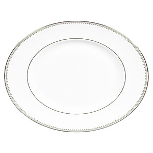Vera Wang by Wedgwood Grosgrain, 13.75" Oval Platter