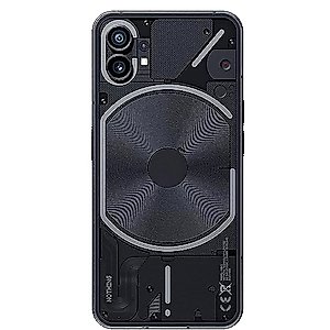 Nothing Phone1 5G Dual 256GB 12GB RAM Factory Unlocked (GSM Only | No CDMA - not Compatible with Verizon/Sprint) – Black