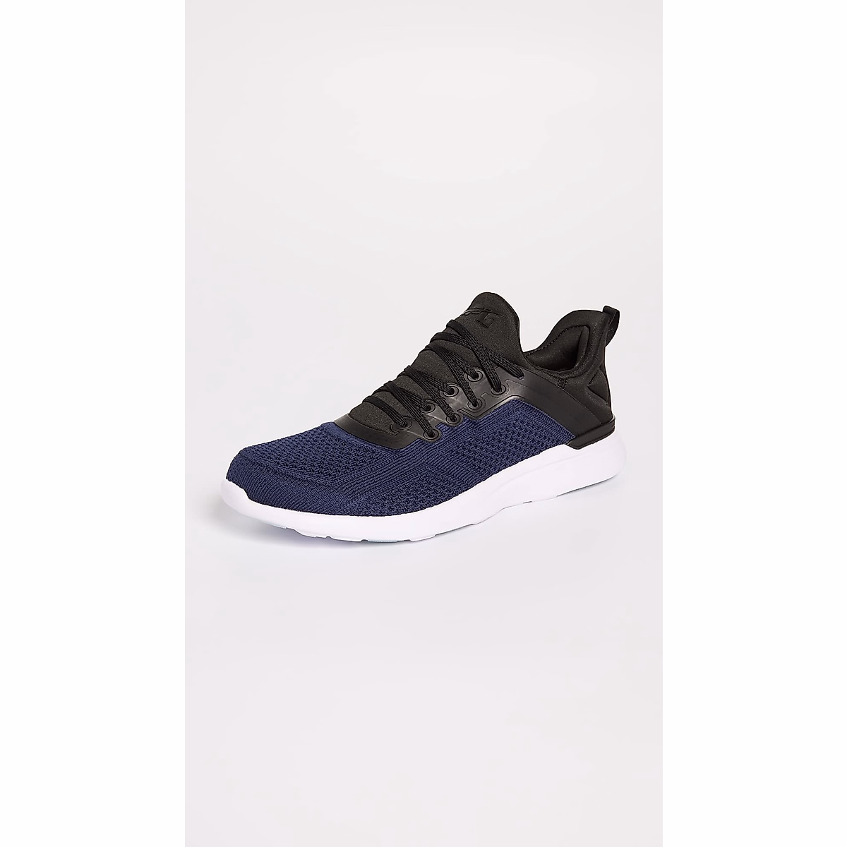Athletic Propulsion Labs (APL) Men's Techloom Tracer Sneaker, Black/Navy/White, 10.5