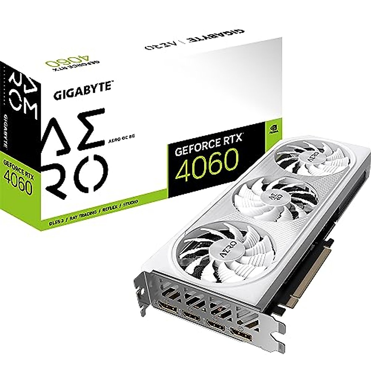 GIGABYTE RTX 4060 Aero OC-8GD GDDR6X Graphics Card