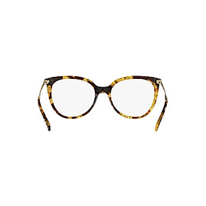 Coach HC6125 Prescription Eyewear Frames, Spotty Tortoise Signature C/Demo Lens, 53 mm