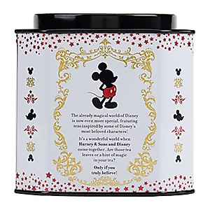 Harney & Sons Mickey Mouse Blend, Disney | 30 sachets Black Tea with Rosehips & Vanilla