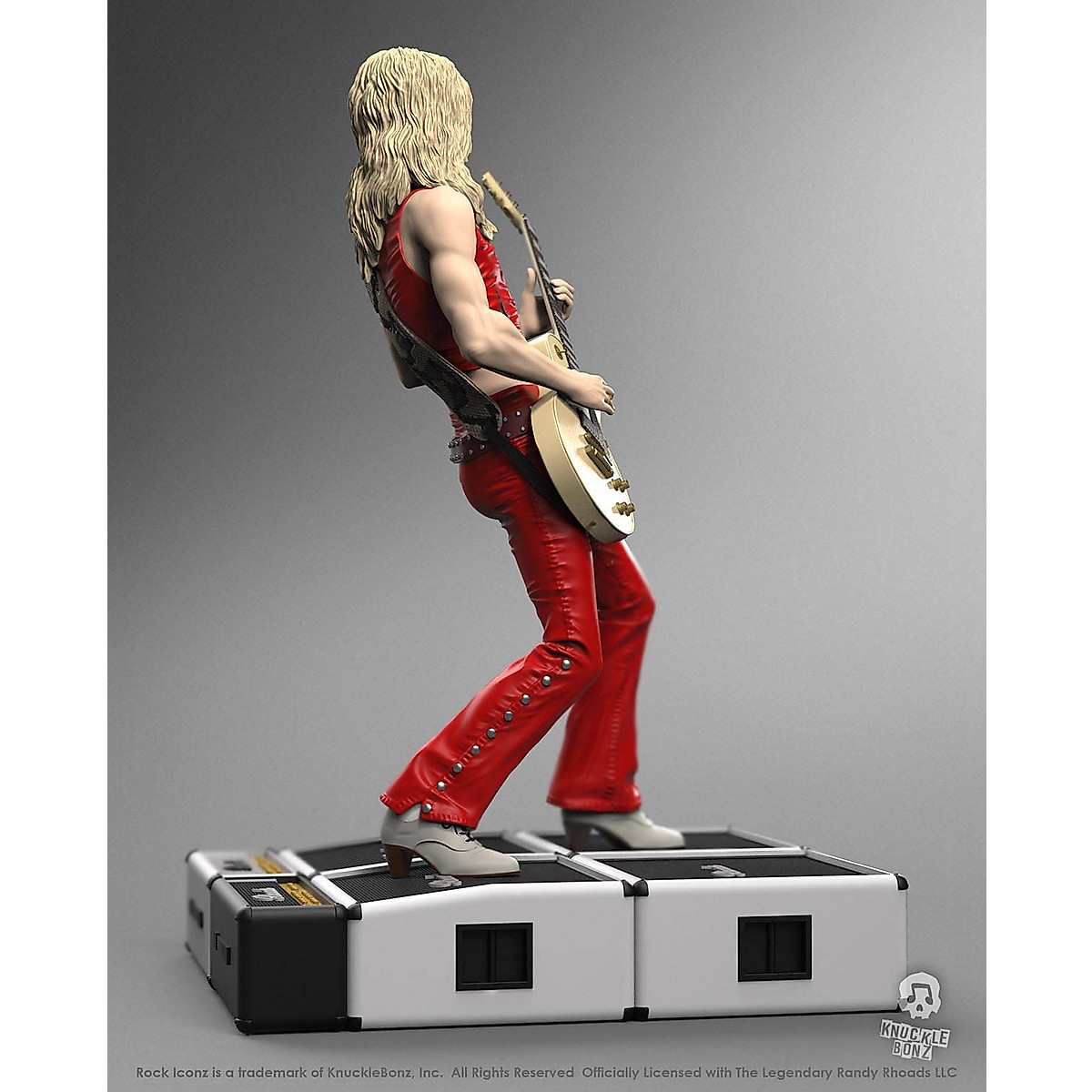 Knucklebonz - Randy Rhoads III Limited Edition Collectible Statue (only 3000 Created) - Rock Iconz, Officially Licensed, Includes CoA