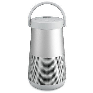 Bose SoundLink Revolve+ II Bluetooth Speaker, Luxe Gray with Charging Cradle