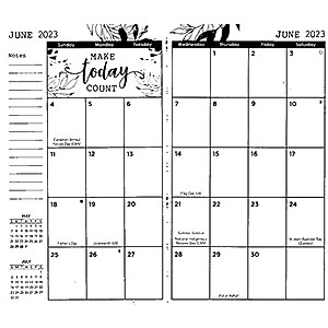 Where There is Love 2023 - 2024 2-Year Pocket Planner / Inspirations Calendar / Organizer - Monthly Page Format