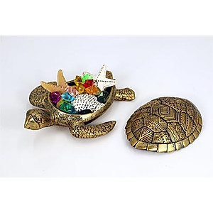 LAIKEARTS Turtle Decor, Handmade Resin Statue Brings Good Luck, Health, Decorations Applicable Home, Living Room, Bedroom, Office Desk Table Indoor.nGifts for Women, Mom, Friends