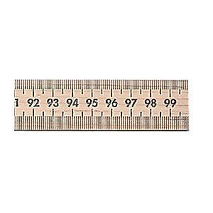 Westcott 10431 Wooden Meter Stick, 39 1/2"