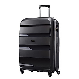 American Tourister Hand Luggage, Black (Black), L (75 cm-91 L)