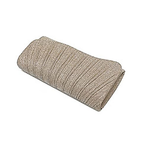 Dreubea Clutch Purse Evening Shoulder Bag for Women, Wedding Party Crossbody Bag with Chain Gold