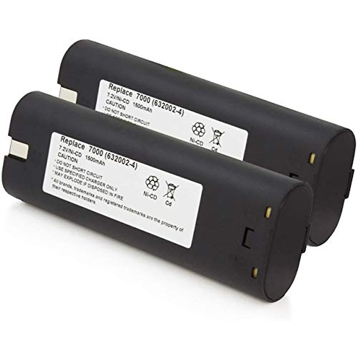 2 x NEW Replacement 7.2V 7.2 VOLT Battery for MAKITA 7000 7002 7033 632003-2 Cordless Tool