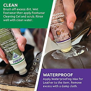 Nikwax Waterproofing Wax for Leather , 3.4 oz