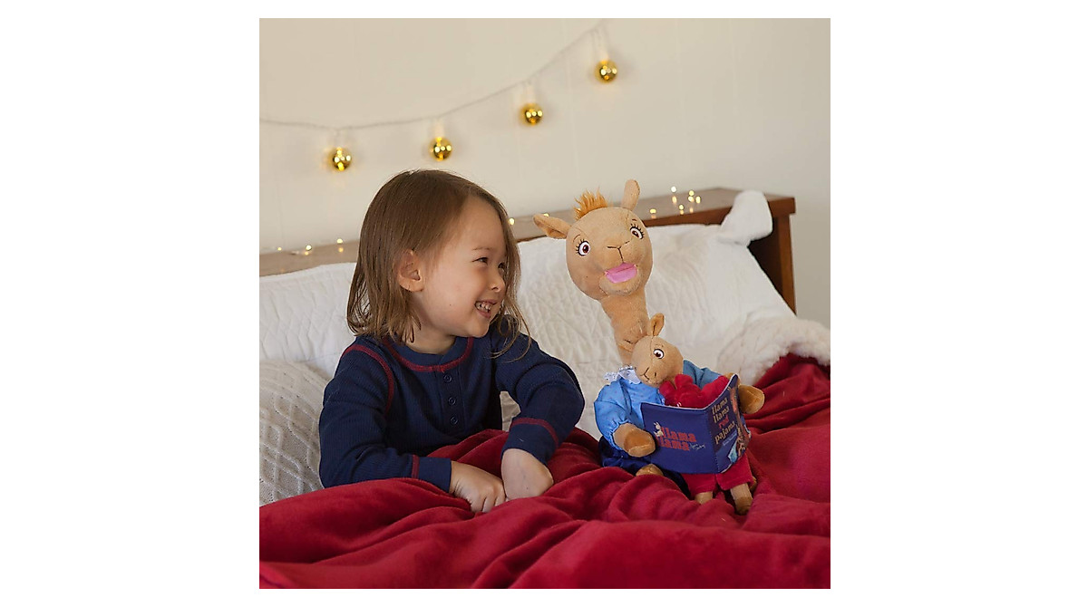 Animated Mama Llama Plush Toy - Talk & Recite Bedtime Story