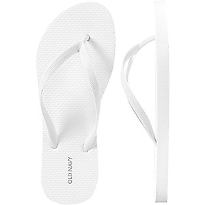 Old Navy Classic Flip Flops 7-White