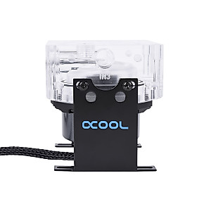Alphacool 13306 Eispumpe VPP755 - G1/4 Inner Thread Including Eisdecke D5 - Acryl V.3 Water Cooling Pumps