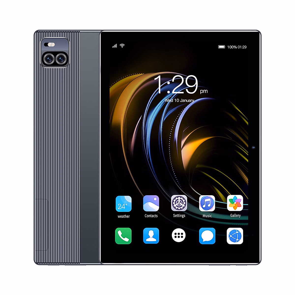 10.1in Tablet Android for Adults Kids Bluetooth Tablet with Front and Rear Double Cameras, 2GB RAM+16GB ROM, GPS, Call, Gaming Tablet Electronics for Men College Supplies Boyfriend Gifts Cool Stuff