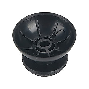 1 Pair Analog Joystick Thumb Stick Grip Cap Replacement for PS5 Controller Black