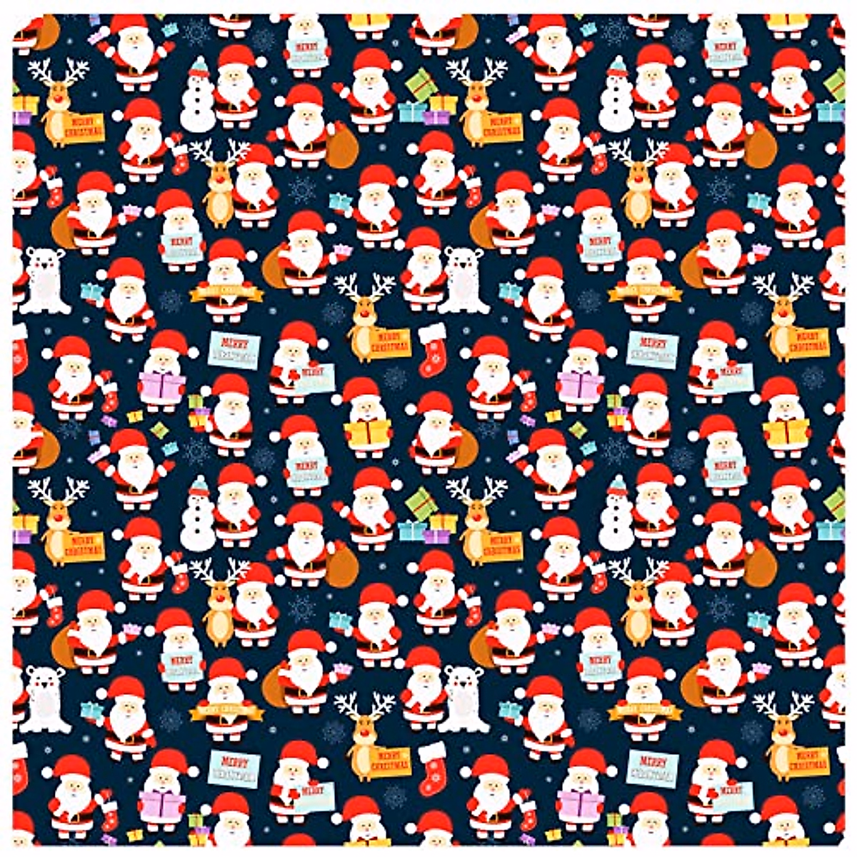 Pattern Vinyl Christmas Vinyl Heat Transfer On DIY Garment Film Silhouette Paper Art Roll Tape (G, One Size)