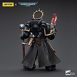 HiPlay JoyToy Warhammer 40K Ultramarines Primaris Chaplain Brother Varus 1:18 Scale Collectible Action Figure