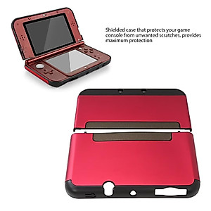 Red Shockproof Protector Case Cover Hard Shell Skin for Nintendo New 3DS XL LL (2015 Model) ONLY