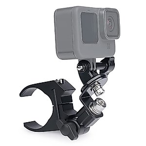 Xprite UTV C-Clamps Mounting Bracket Compatible with GoPro Fits 1.75" - 2 Inch Roll Bar Cages Mount, Heavy-Duty Aluminum Outdoor Camera Holder Brackets for Off-Road SXS RZR Can-Am Rollcage - 1 Pc