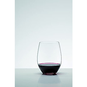 Riedel O Stemless Non-Crystal Cabernet/Merlot Wine Glass, Set of 6