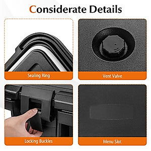 Goplus Insulated Food Pan Container, 31 QT Stackable Hot Box w/ 3 Transparent One-Third Pans with Lids, Locking Buckles, Top Loading Food Container for Restaurants, Canteens Banquets Catering (1)