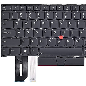 Replacement Keyboard for Lenovo Thinkpad T490s T495 T495s, P1 Gen 3 2, Thinkpad X1 Extreme Gen 1 & Gen 2 & Gen 3 Laptop with Backlit US Layout P/N: SN20R58769