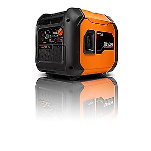 Generac 7127 iQ3500 3,500-Watt Gas-Powered Portable Inverter Generator - Durable, Lightweight Design with Parallel Capability - Speed Selection for Quiet Performance or Maximum Power - CARB Compliant