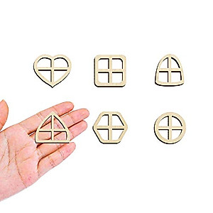 Set of 12 Fairy Window Craft Kit Mixed Pack of Fairy Door Accessories for Fairy Garden