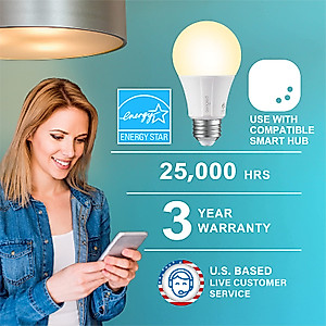 Sengled Zigbee Smart Bulbs, Smart Hub Required, Works with SmartThings and Echo with Built-in Hub, Voice Control with Alexa and Google Home, Soft White 60W Eqv. A19 Alexa Light Bulb, 10 Pack