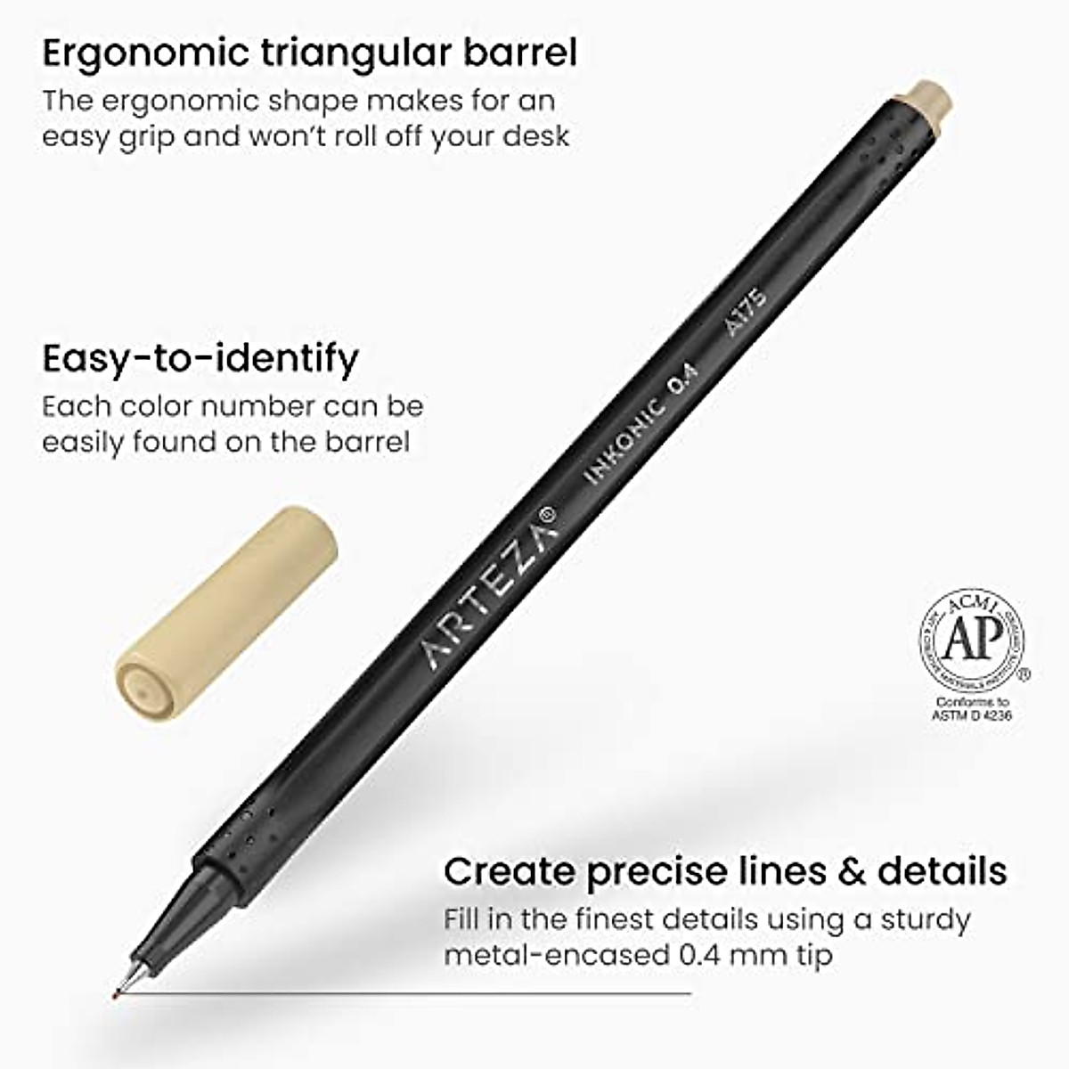 Buy ARTEZA Fine Point Art Pens - 120 Vibrant Colors for Creative Projects