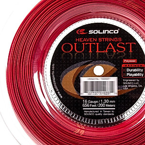 SOLINCO Outlast 16G 1.30MM Reel Tennis String