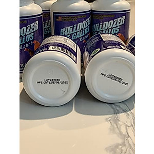 Made in The U.S.A. Fresh Bottles of BULLDOZER DE GALLOS (Blue) Manufactured Date Sept 08,2022. Good Till January 2026