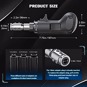 USB American Truck Simulator Shifter, Gearshift Knob Fit for ATS & ETS2 Games, PC Sim Racing Shifter Compatible with Logitech G27 G29 G920 Thrustmaster TH8A Fanatec SQ