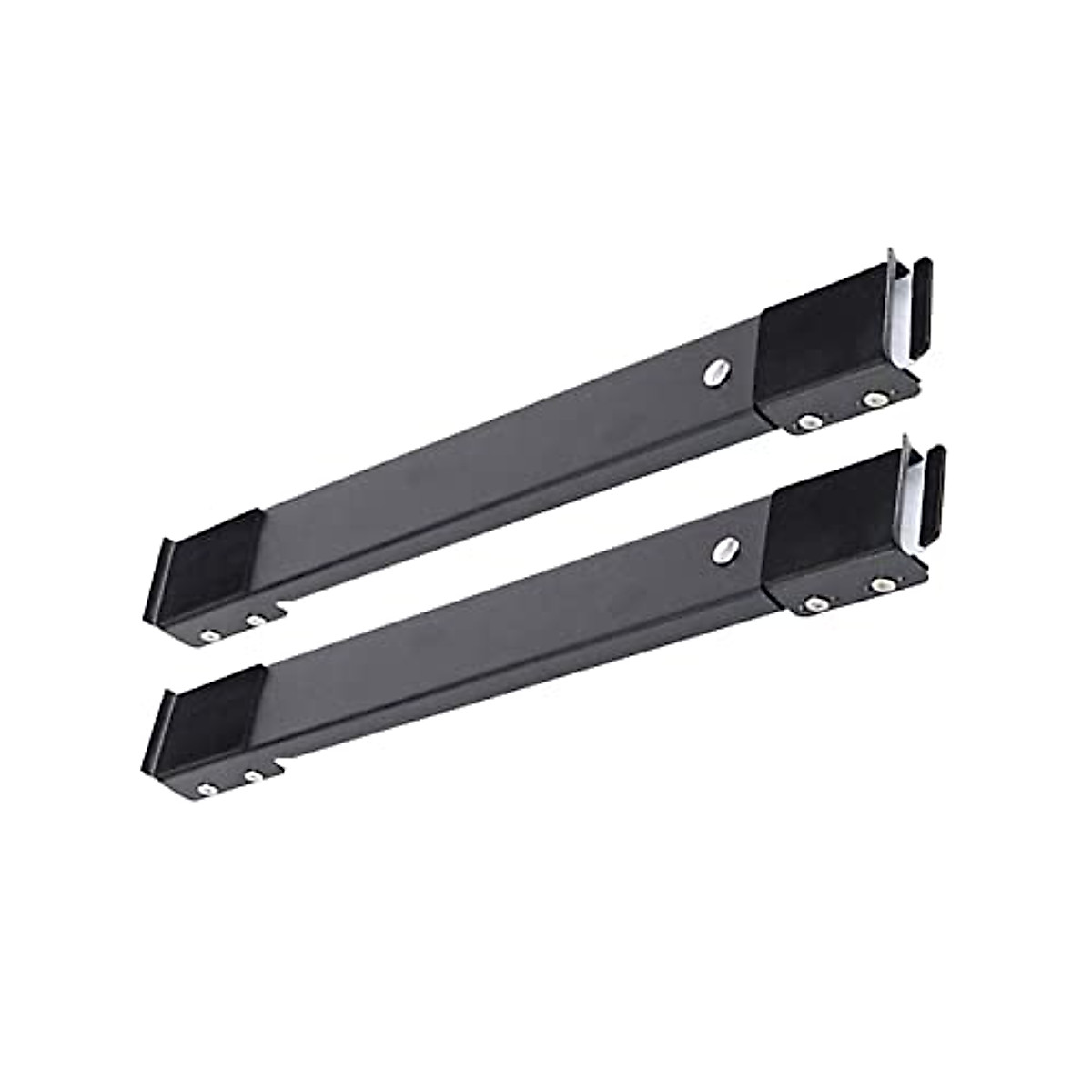 Generic Appliance Rollers Mobile Base Extensible Stand Universal Heavy Duty Easily Move Mover for Furniture Refrigerator Washing Machine Dryer, Black Directional