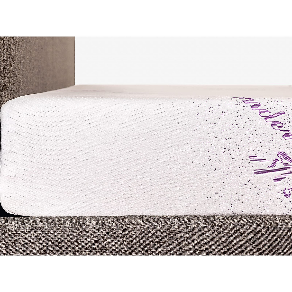 Tulo by Mattress Firm | 10 INCH Memory Foam Lavender Mattress | Pain-REDUCING Pressure Relief | King Size