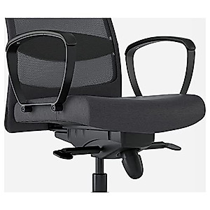 IKEA MARKUS Office chair, Adjust the height and angle of this chair so your workday feels comfortable [Vissle dark grey]