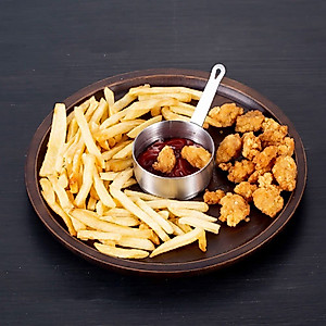 2pcs Mini Sauce Pan, Stainless Steel Milk Pot, Cooking Sauce Cup with Handle