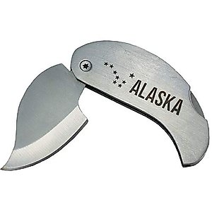 Alaska Dipper Folding Travel Pocket Ulu Knife
